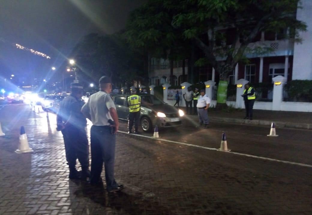 Roadblock operation on Florida Road, Morningside, in collaboration with ...
