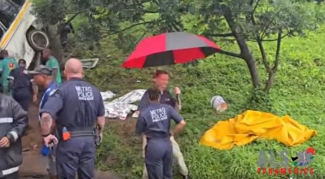 Road closure after a horrific crash on Orient Road, Isipingo, involving ...