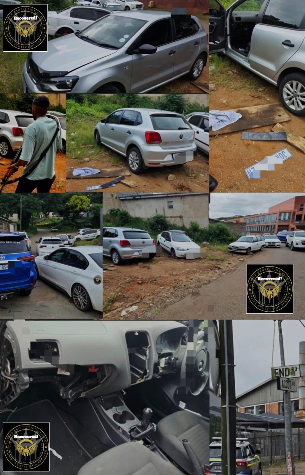 Stolen Vehicle Recovered Successfully After High Speed Chase In KZN ...