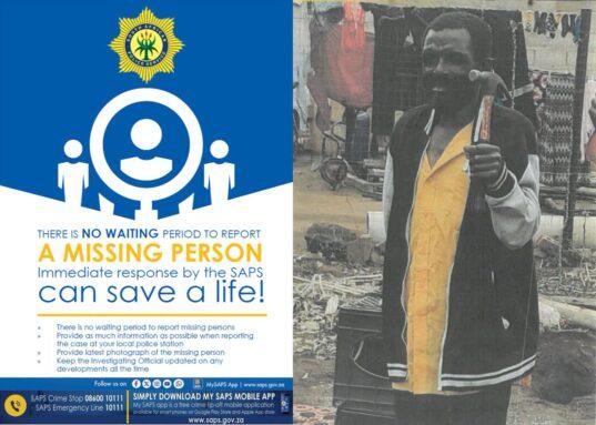 Search for a missing man, Mohamedi Ndobe | Traffic Information